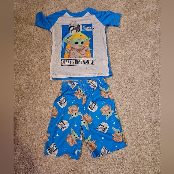 Star Wars | Pajamas | Star Wars Baby Yoda Pajamas Sz 67 | Poshmark